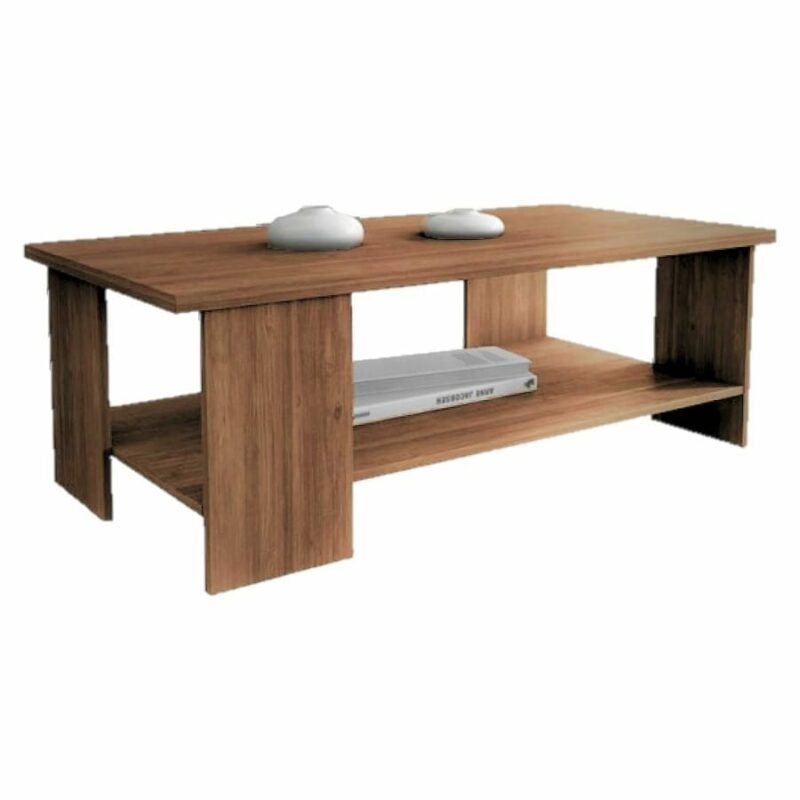 Τραπεζάκι σαλονιού "Resto" 120x60cm καρυδί | Έπιπλα Σαρρής